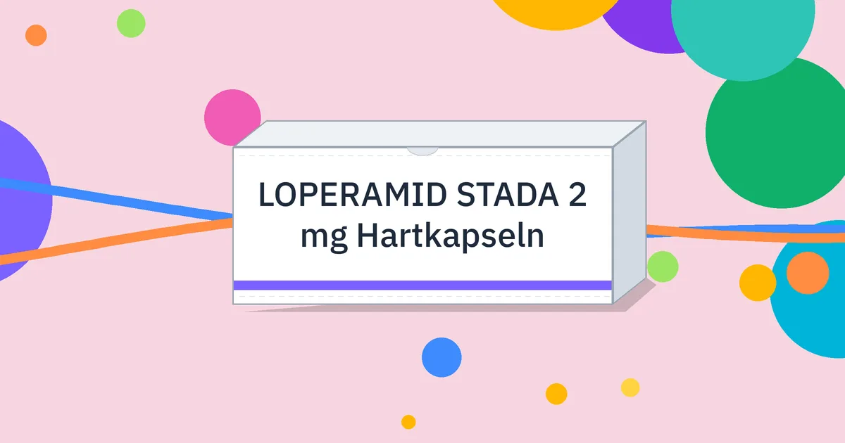 Symbolbild: Packung mit der Aufschrift LOPERAMID STADA 2 mg Hartkapseln (PZN 07722015) – Verfügbarkeit und Bezug in Apotheken in Frankfurt am Main