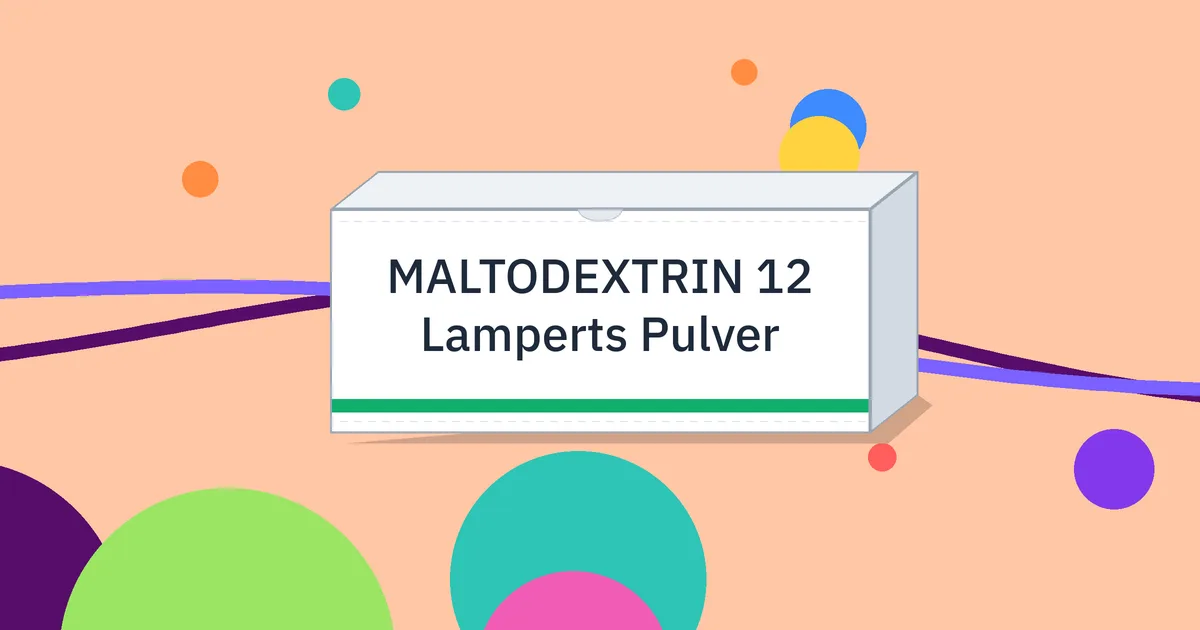 Symbolbild: Packung mit der Aufschrift MALTODEXTRIN 12 Lamperts Pulver (PZN 08484463) – Verfügbarkeit und Bezug in Apotheken in Frankfurt am Main