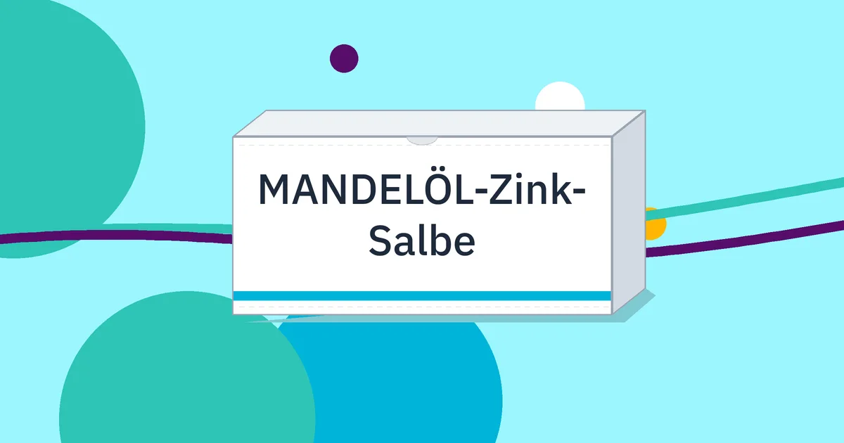 Symbolbild: Packung mit der Aufschrift MANDELÖL-Zink-Salbe (PZN 18682164) – Verfügbarkeit und Bezug in Apotheken in Frankfurt am Main