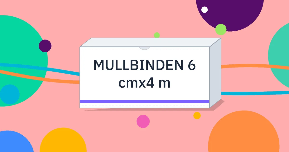 Symbolbild: Packung mit der Aufschrift MULLBINDEN 6 cmx4 m (PZN 07622756) – Verfügbarkeit und Bezug in Apotheken in Frankfurt am Main