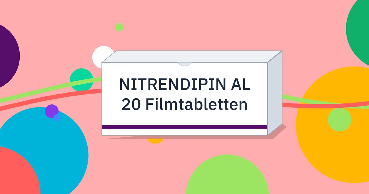 Symbolbild: Packung mit der Aufschrift NITRENDIPIN AL 20 Filmtabletten (PZN 00227815) – Verfügbarkeit und Bezug in Apotheken in Frankfurt am Main