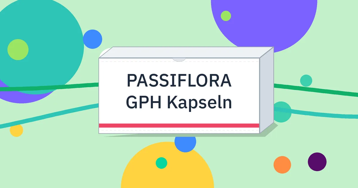 Symbolbild: Packung mit der Aufschrift PASSIFLORA GPH Kapseln (PZN 01696133) – Verfügbarkeit und Bezug in Apotheken in Frankfurt am Main
