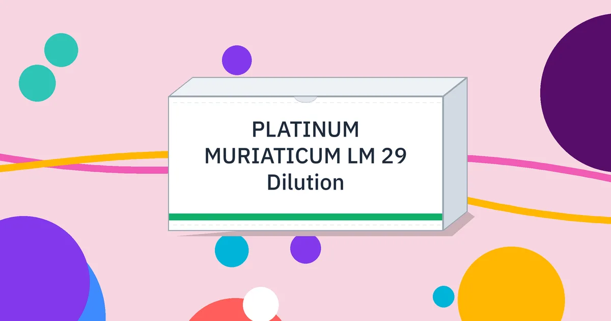 Symbolbild: Packung mit der Aufschrift PLATINUM MURIATICUM LM 29 Dilution (PZN 13648257) – Verfügbarkeit und Bezug in Apotheken in Frankfurt am Main