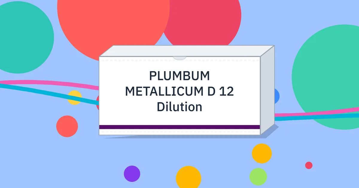 Symbolbild: Packung mit der Aufschrift PLUMBUM METALLICUM D 12 Dilution (PZN 02929444) – Verfügbarkeit und Bezug in Apotheken in Frankfurt am Main