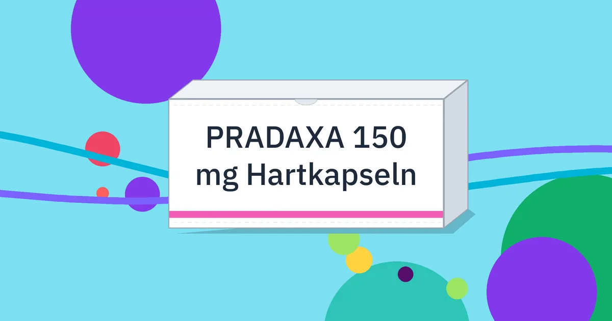 Symbolbild: Packung mit der Aufschrift PRADAXA 150 mg Hartkapseln (PZN 11004550) – Verfügbarkeit und Bezug in Apotheken in Frankfurt am Main