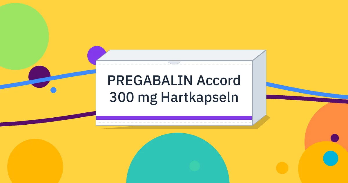Symbolbild: Packung mit der Aufschrift PREGABALIN Accord 300 mg Hartkapseln (PZN 11305369) – Verfügbarkeit und Bezug in Apotheken in Frankfurt am Main