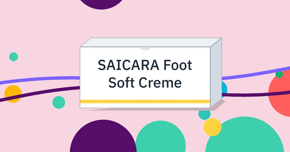 Symbolbild: Packung mit der Aufschrift SAICARA Foot Soft Creme (PZN 06921965) – Verfügbarkeit und Bezug in Apotheken in Frankfurt am Main
