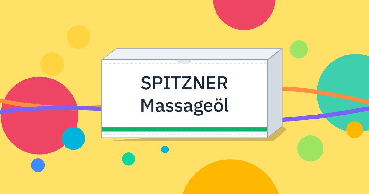 Symbolbild: Packung mit der Aufschrift SPITZNER Massageöl (PZN 02406031) – Verfügbarkeit und Bezug in Apotheken in Frankfurt am Main