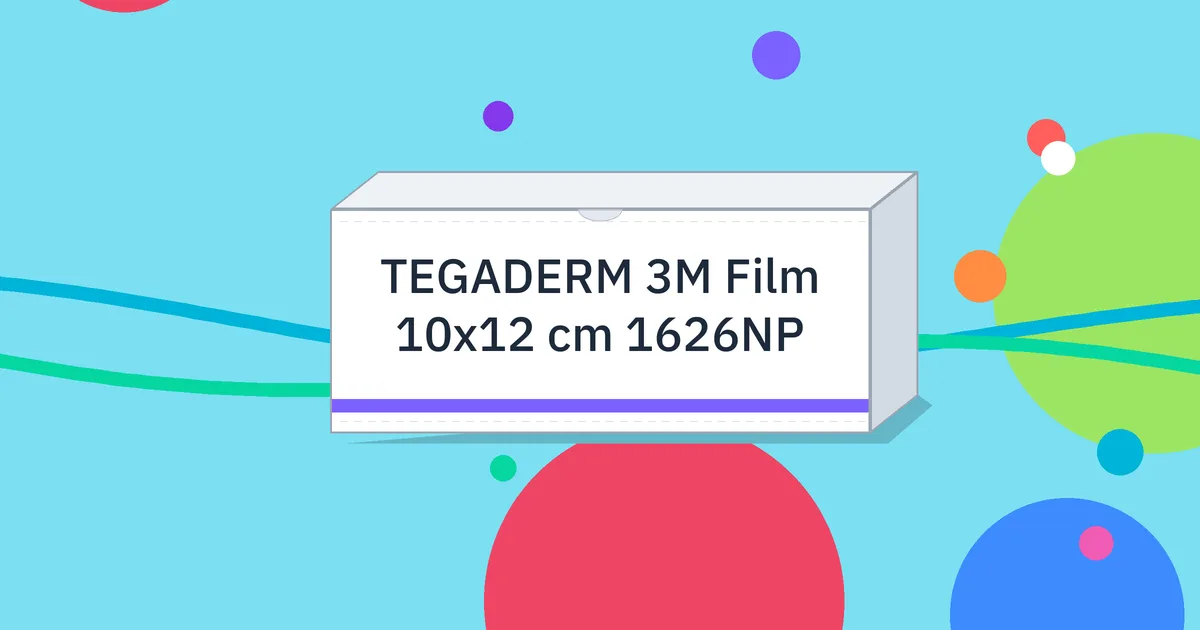 Symbolbild: Packung mit der Aufschrift TEGADERM 3M Film 10x12 cm 1626NP (PZN 17452829) – Verfügbarkeit und Bezug in Apotheken in Frankfurt am Main
