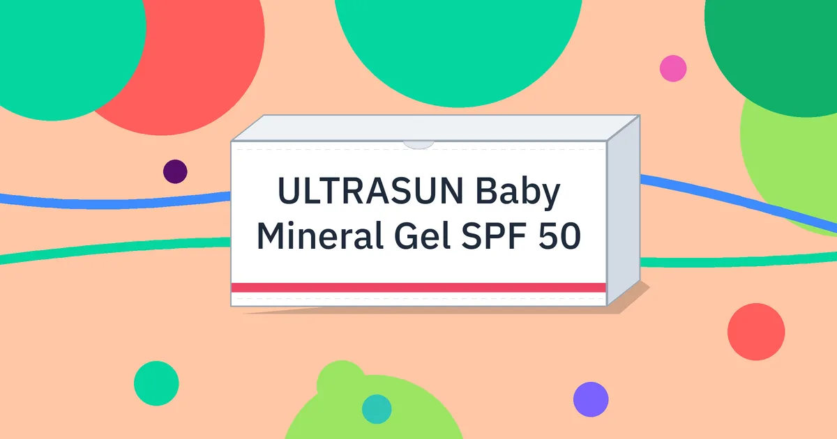 Symbolbild: Packung mit der Aufschrift ULTRASUN Baby Mineral Gel SPF 50 (PZN 18656735) – Verfügbarkeit und Bezug in Apotheken in Frankfurt am Main