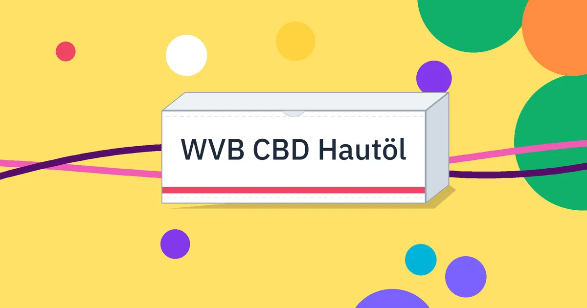 Symbolbild: Packung mit der Aufschrift WVB CBD Hautöl (PZN 17161842) – Verfügbarkeit und Bezug in Apotheken in Frankfurt am Main