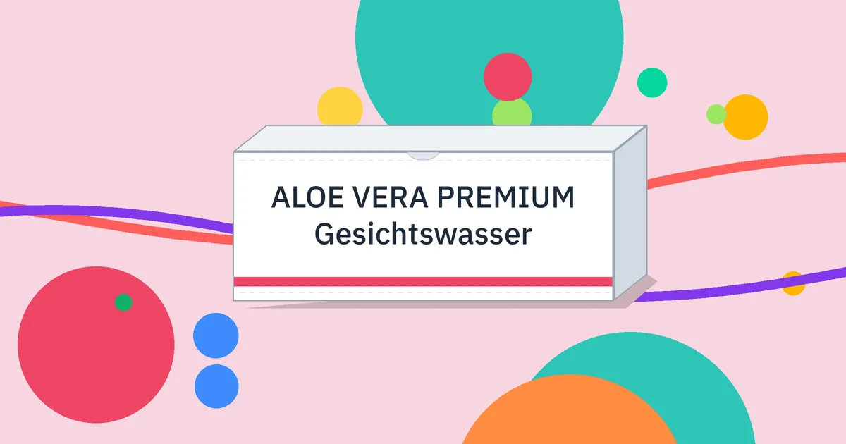 Symbolbild: Packung mit der Aufschrift ALOE VERA PREMIUM Gesichtswasser (PZN 02398596) – Verfügbarkeit und Bezug in Apotheken in Frankfurt am Main