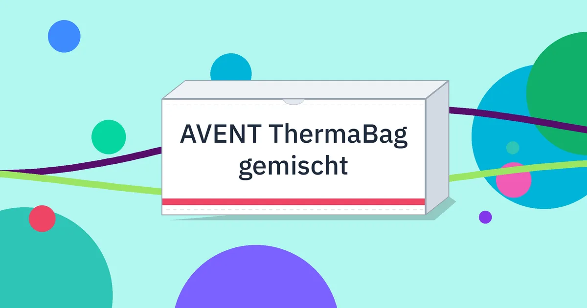 Symbolbild: Packung mit der Aufschrift AVENT ThermaBag gemischt (PZN 11380247) – Verfügbarkeit und Bezug in Apotheken in Frankfurt am Main