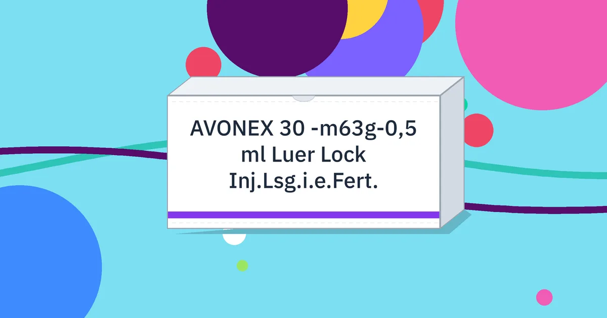 Symbolbild: Packung mit der Aufschrift AVONEX 30 -m63g-0,5 ml Luer Lock Inj.Lsg.i.e.Fert. (PZN 19881457) – Verfügbarkeit und Bezug in Apotheken in Frankfurt am Main