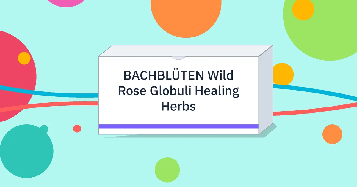 Symbolbild: Packung mit der Aufschrift BACHBLÜTEN Wild Rose Globuli Healing Herbs (PZN 07366371) – Verfügbarkeit und Bezug in Apotheken in Frankfurt am Main