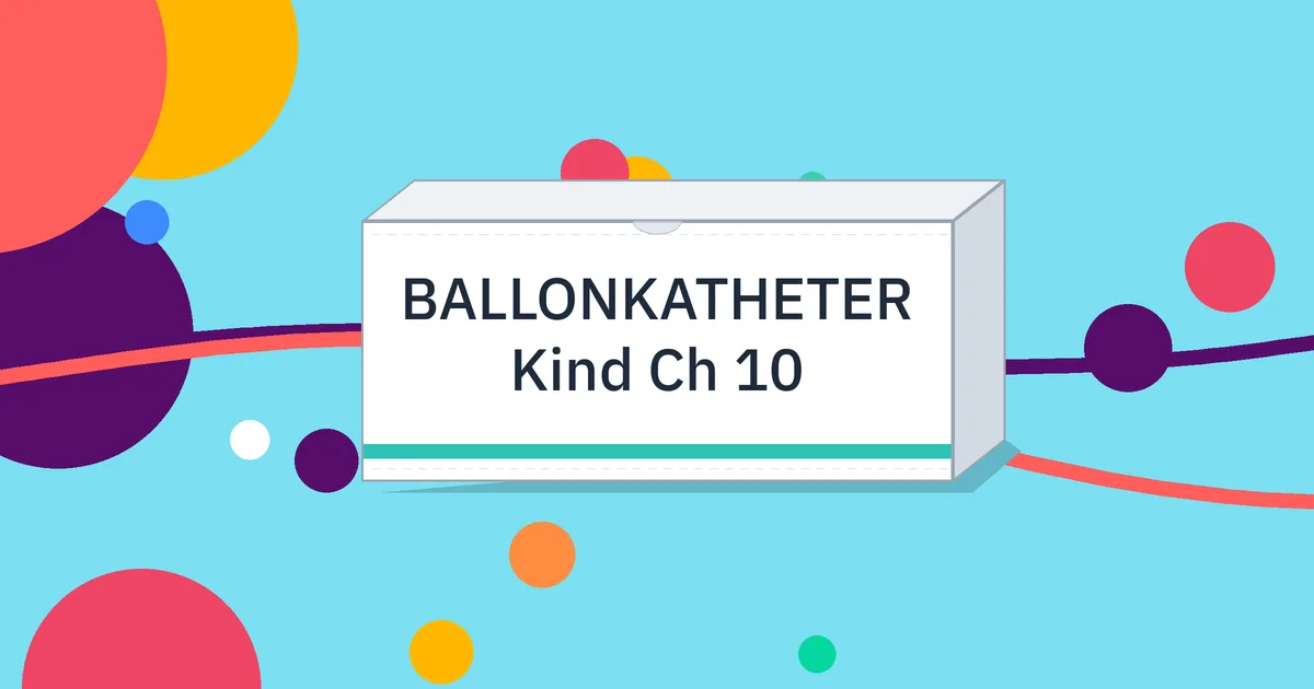 Symbolbild: Packung mit der Aufschrift BALLONKATHETER Kind Ch 10 (PZN 00181616) – Verfügbarkeit und Bezug in Apotheken in Frankfurt am Main