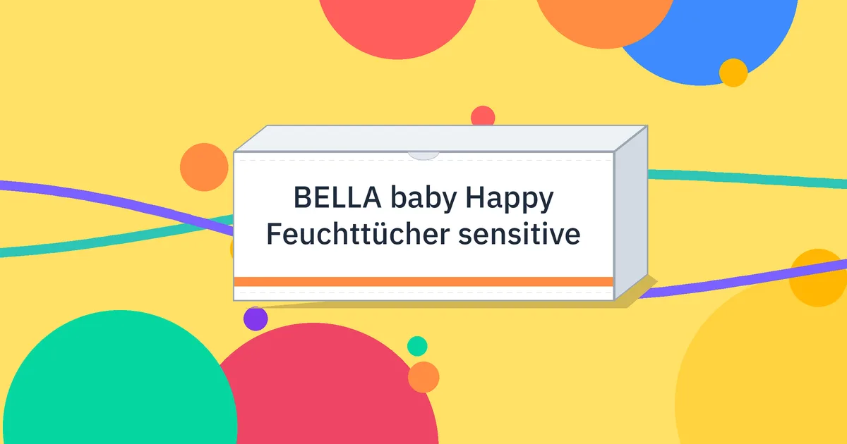 Symbolbild: Packung mit der Aufschrift BELLA baby Happy Feuchttücher sensitive (PZN 18674816) – Verfügbarkeit und Bezug in Apotheken in Frankfurt am Main