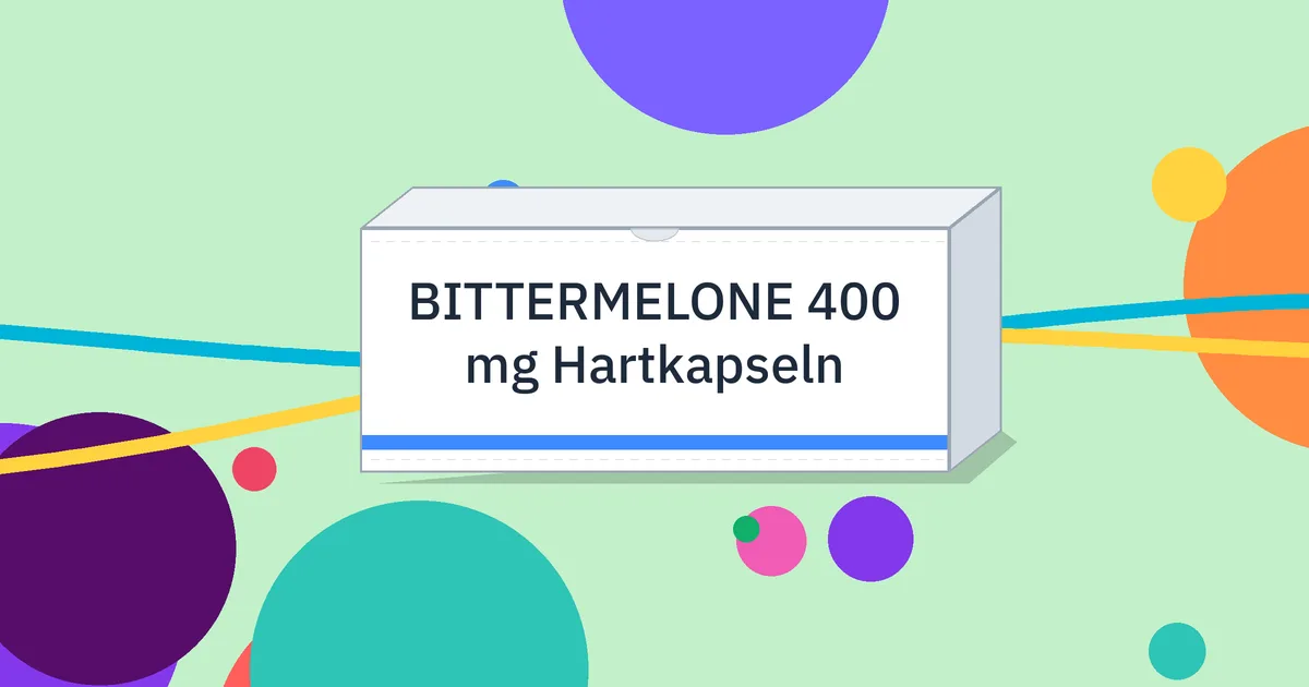 Symbolbild: Packung mit der Aufschrift BITTERMELONE 400 mg Hartkapseln (PZN 13837768) – Verfügbarkeit und Bezug in Apotheken in Frankfurt am Main