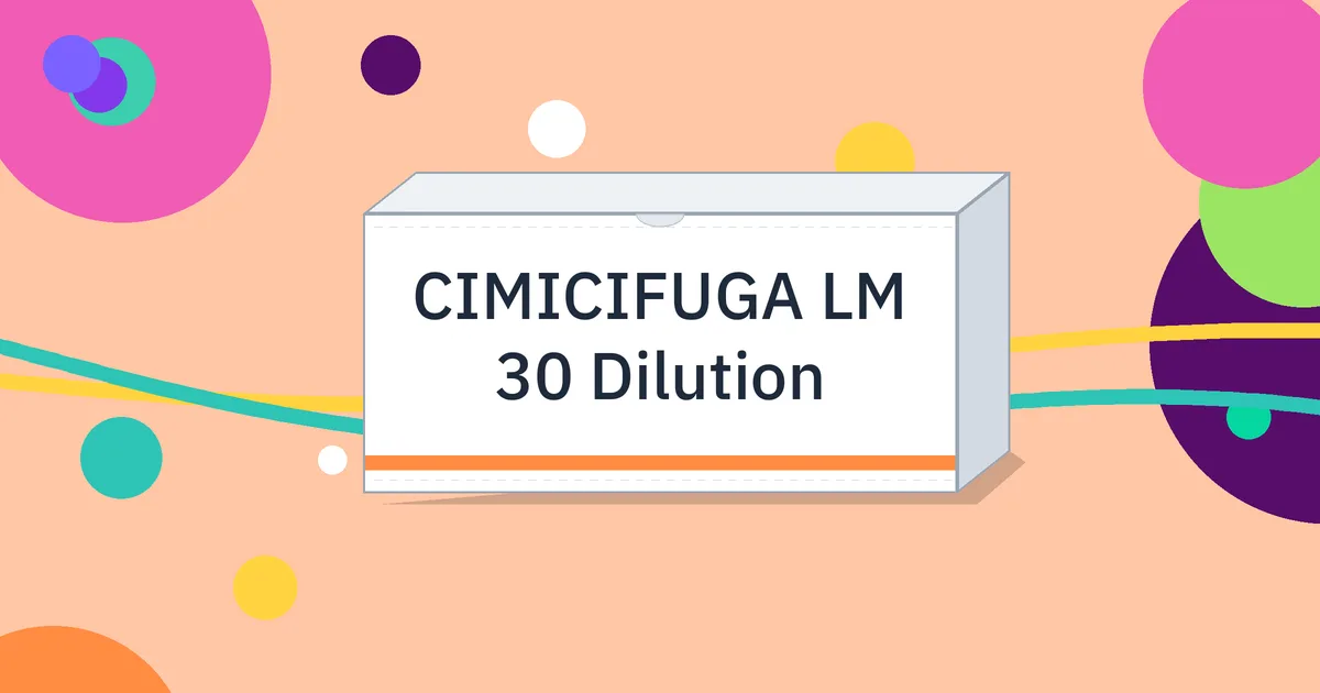 Symbolbild: Packung mit der Aufschrift CIMICIFUGA LM 30 Dilution (PZN 03504190) – Verfügbarkeit und Bezug in Apotheken in Frankfurt am Main