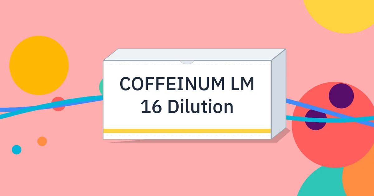 Symbolbild: Packung mit der Aufschrift COFFEINUM LM 16 Dilution (PZN 12831812) – Verfügbarkeit und Bezug in Apotheken in Frankfurt am Main