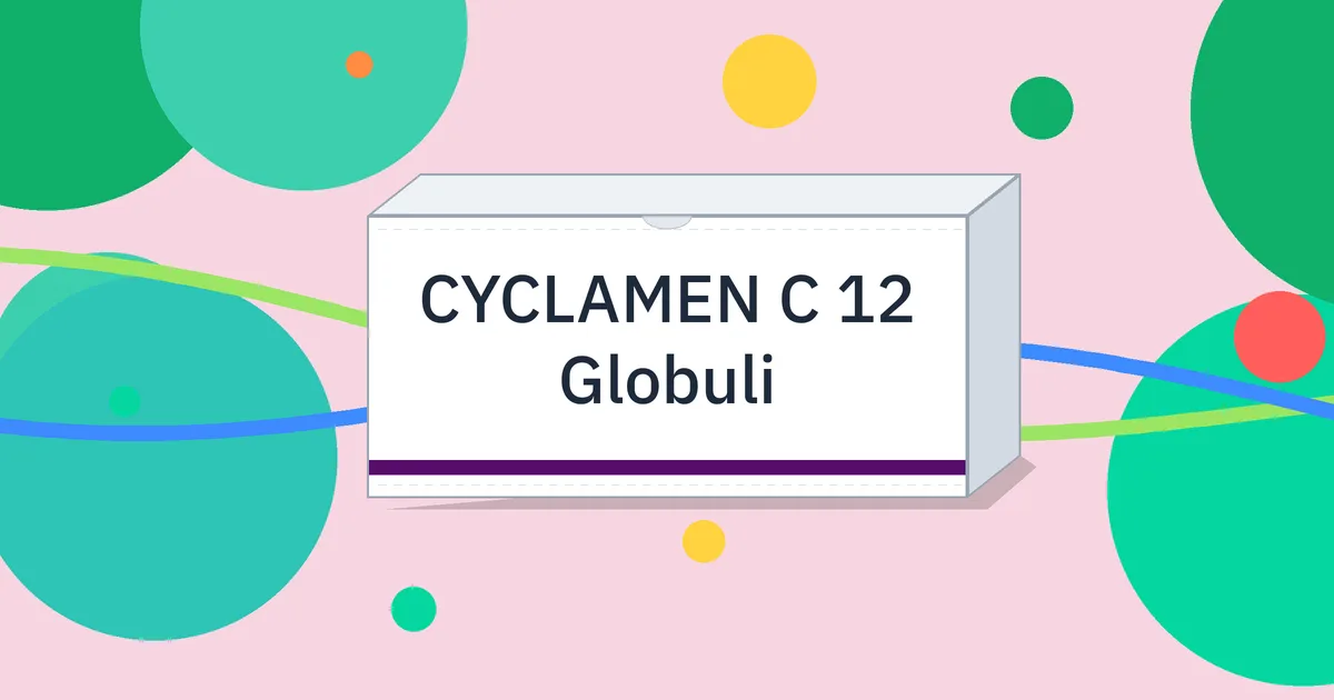 Symbolbild: Packung mit der Aufschrift CYCLAMEN C 12 Globuli (PZN 19716741) – Verfügbarkeit und Bezug in Apotheken in Frankfurt am Main