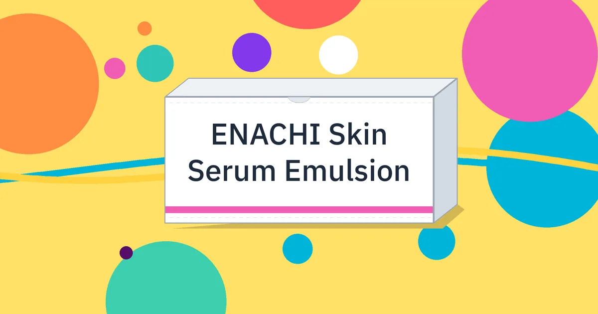 Symbolbild: Packung mit der Aufschrift ENACHI Skin Serum Emulsion (PZN 09509260) – Verfügbarkeit und Bezug in Apotheken in Frankfurt am Main