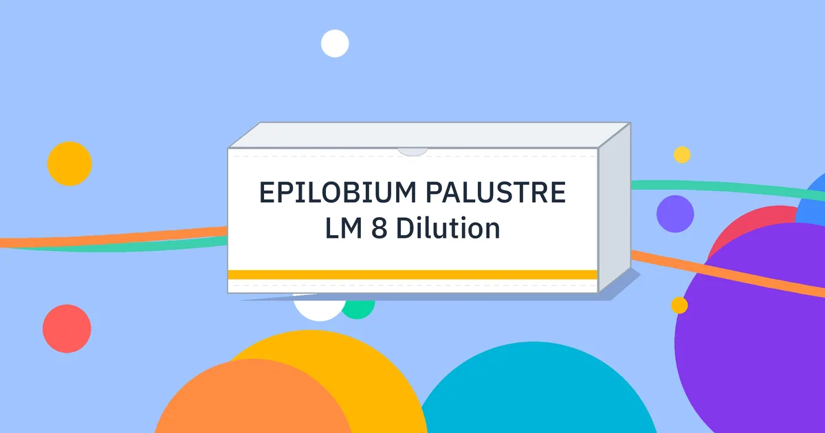 Symbolbild: Packung mit der Aufschrift EPILOBIUM PALUSTRE LM 8 Dilution (PZN 13472031) – Verfügbarkeit und Bezug in Apotheken in Frankfurt am Main