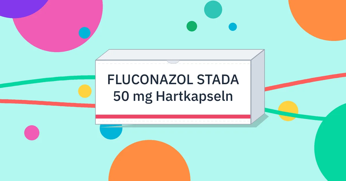 Symbolbild: Packung mit der Aufschrift FLUCONAZOL STADA 50 mg Hartkapseln (PZN 04126413) – Verfügbarkeit und Bezug in Apotheken in Frankfurt am Main