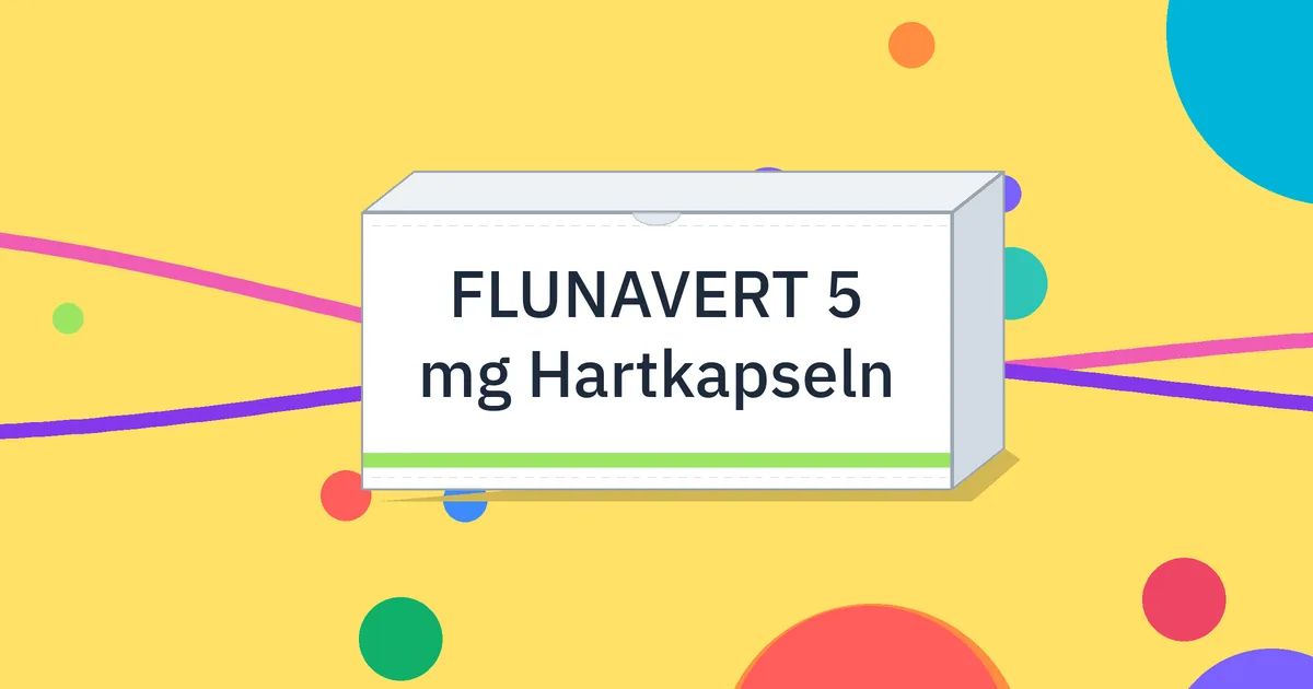 Symbolbild: Packung mit der Aufschrift FLUNAVERT 5 mg Hartkapseln (PZN 08701995) – Verfügbarkeit und Bezug in Apotheken in Frankfurt am Main