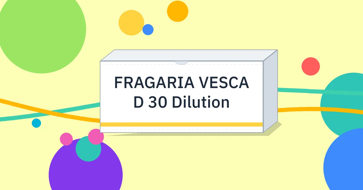 Symbolbild: Packung mit der Aufschrift FRAGARIA VESCA D 30 Dilution (PZN 07168257) – Verfügbarkeit und Bezug in Apotheken in Frankfurt am Main