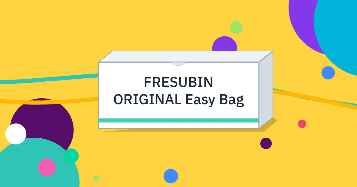 Symbolbild: Packung mit der Aufschrift FRESUBIN ORIGINAL Easy Bag (PZN 01404225) – Verfügbarkeit und Bezug in Apotheken in Frankfurt am Main