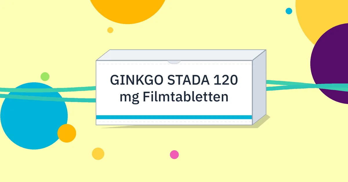 Symbolbild: Packung mit der Aufschrift GINKGO STADA 120 mg Filmtabletten (PZN 11538895) – Verfügbarkeit und Bezug in Apotheken in Frankfurt am Main