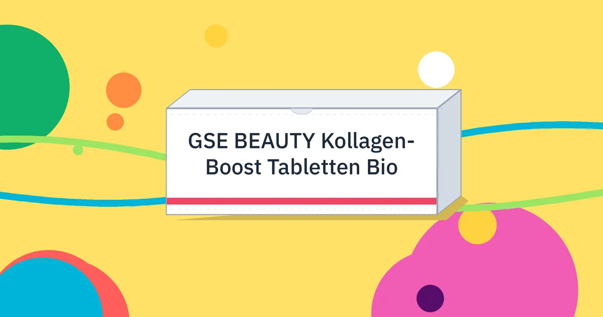 Symbolbild: Packung mit der Aufschrift GSE BEAUTY Kollagen-Boost Tabletten Bio (PZN 18449551) – Verfügbarkeit und Bezug in Apotheken in Frankfurt am Main