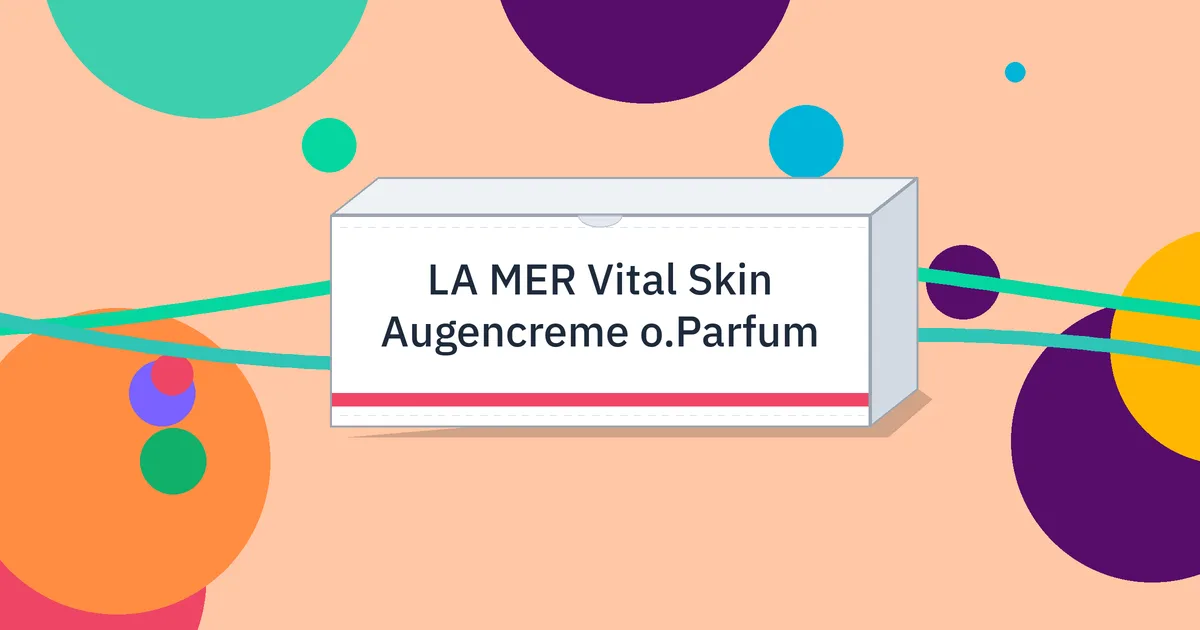 Symbolbild: Packung mit der Aufschrift LA MER Vital Skin Augencreme o.Parfum (PZN 20062813) – Verfügbarkeit und Bezug in Apotheken in Frankfurt am Main