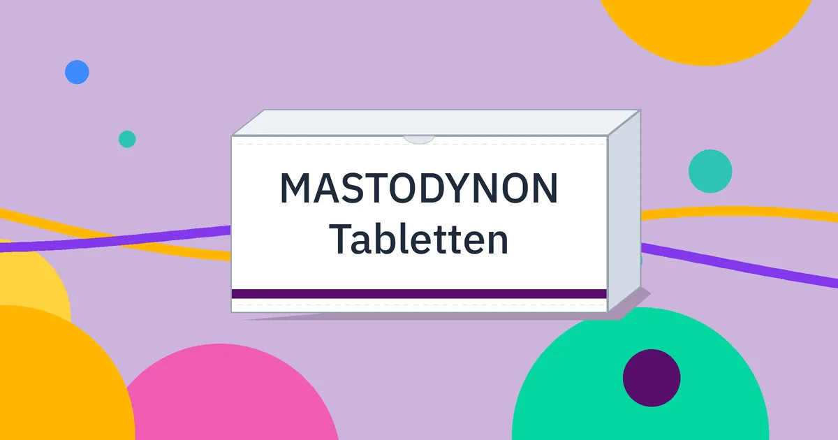 Symbolbild: Packung mit der Aufschrift MASTODYNON Tabletten (PZN 02169105) – Verfügbarkeit und Bezug in Apotheken in Frankfurt am Main