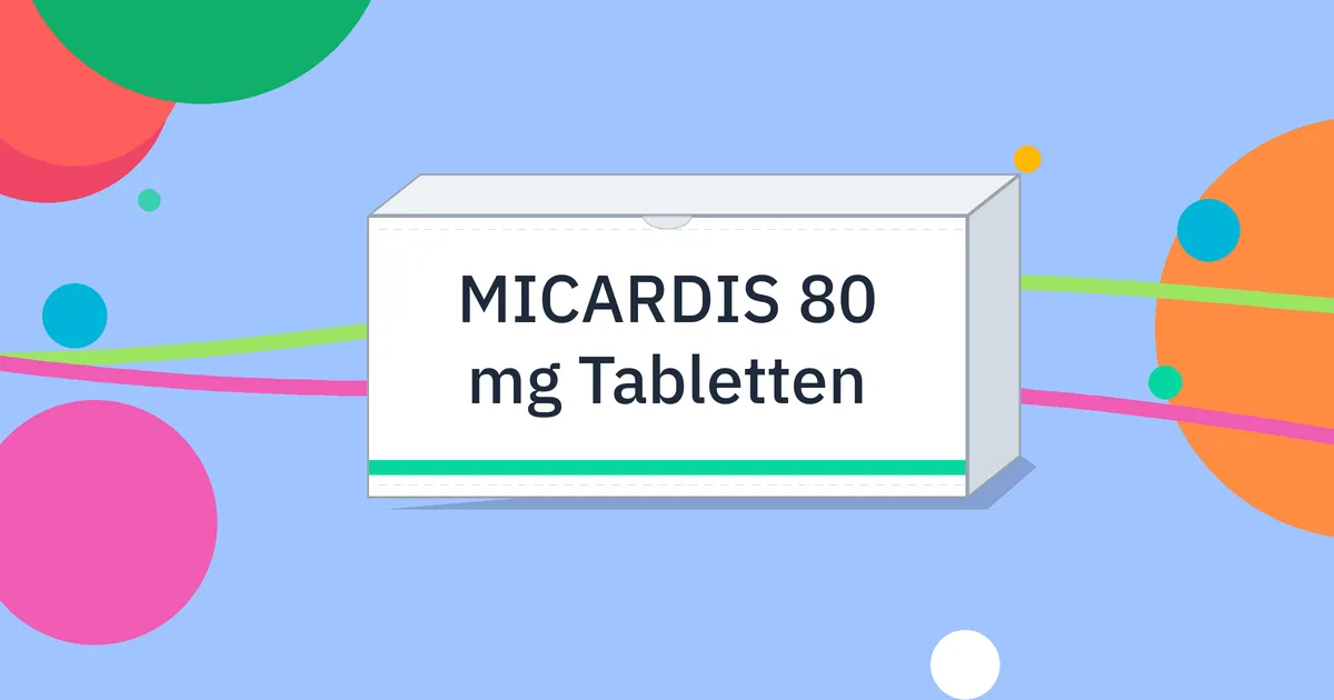 Symbolbild: Packung mit der Aufschrift MICARDIS 80 mg Tabletten (PZN 00171500) – Verfügbarkeit und Bezug in Apotheken in Frankfurt am Main