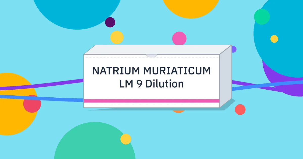 Symbolbild: Packung mit der Aufschrift NATRIUM MURIATICUM LM 9 Dilution (PZN 12965234) – Verfügbarkeit und Bezug in Apotheken in Frankfurt am Main