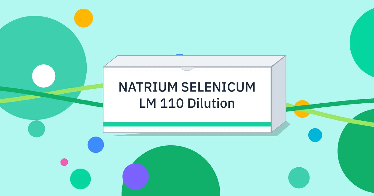 Symbolbild: Packung mit der Aufschrift NATRIUM SELENICUM LM 110 Dilution (PZN 13617067) – Verfügbarkeit und Bezug in Apotheken in Frankfurt am Main