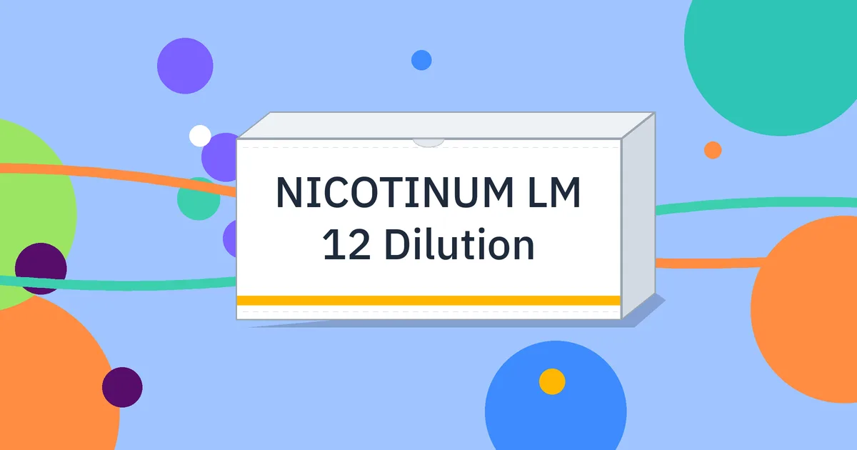 Symbolbild: Packung mit der Aufschrift NICOTINUM LM 12 Dilution (PZN 12969077) – Verfügbarkeit und Bezug in Apotheken in Frankfurt am Main