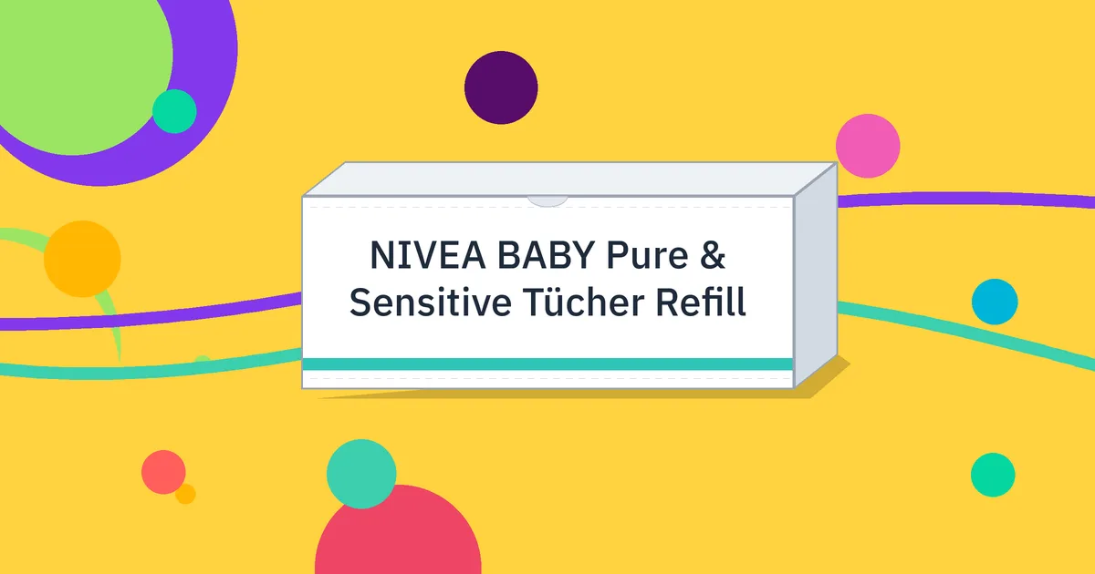 Symbolbild: Packung mit der Aufschrift NIVEA BABY Pure & Sensitive Tücher Refill (PZN 17624526) – Verfügbarkeit und Bezug in Apotheken in Frankfurt am Main