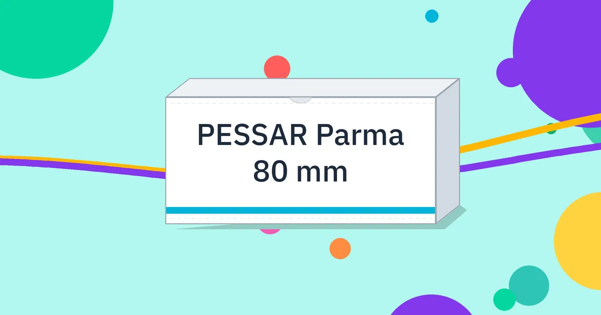Symbolbild: Packung mit der Aufschrift PESSAR Parma 80 mm (PZN 01734632) – Verfügbarkeit und Bezug in Apotheken in Frankfurt am Main
