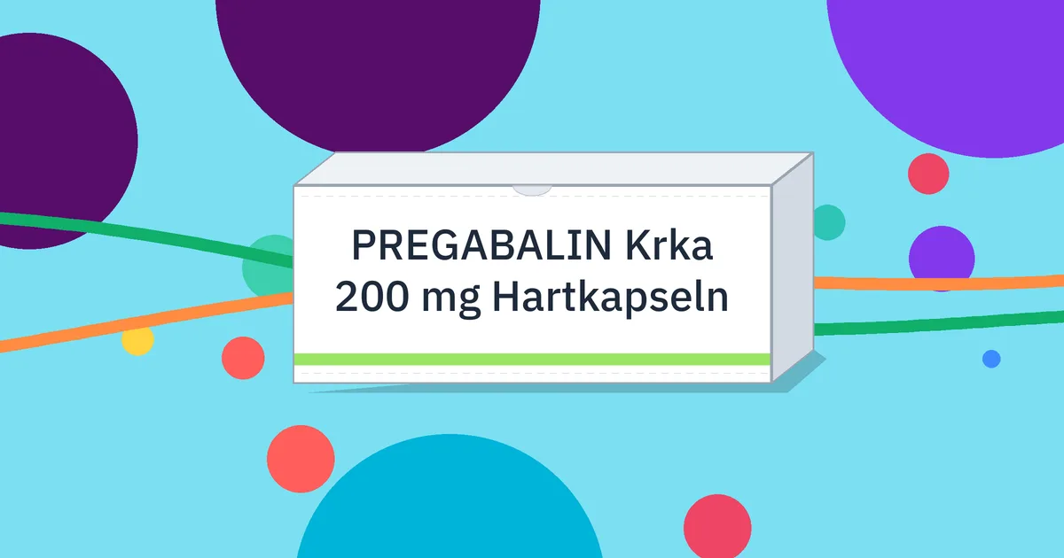 Symbolbild: Packung mit der Aufschrift PREGABALIN Krka 200 mg Hartkapseln (PZN 20359281) – Verfügbarkeit und Bezug in Apotheken in Frankfurt am Main