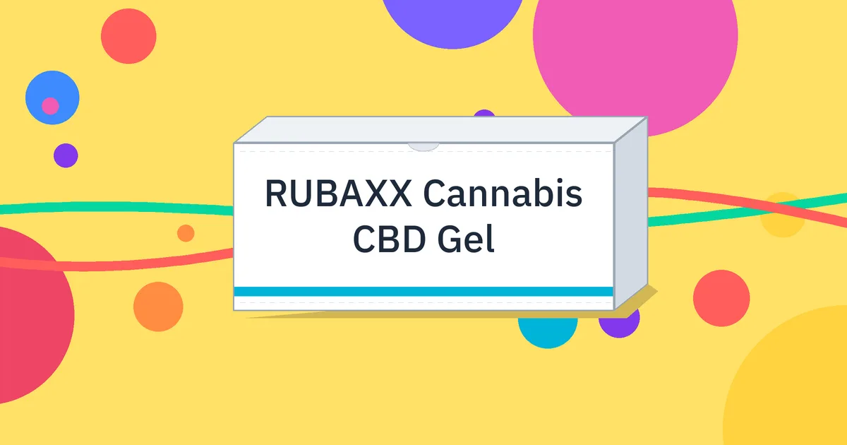 Symbolbild: Packung mit der Aufschrift RUBAXX Cannabis CBD Gel (PZN 18731655) – Verfügbarkeit und Bezug in Apotheken in Frankfurt am Main