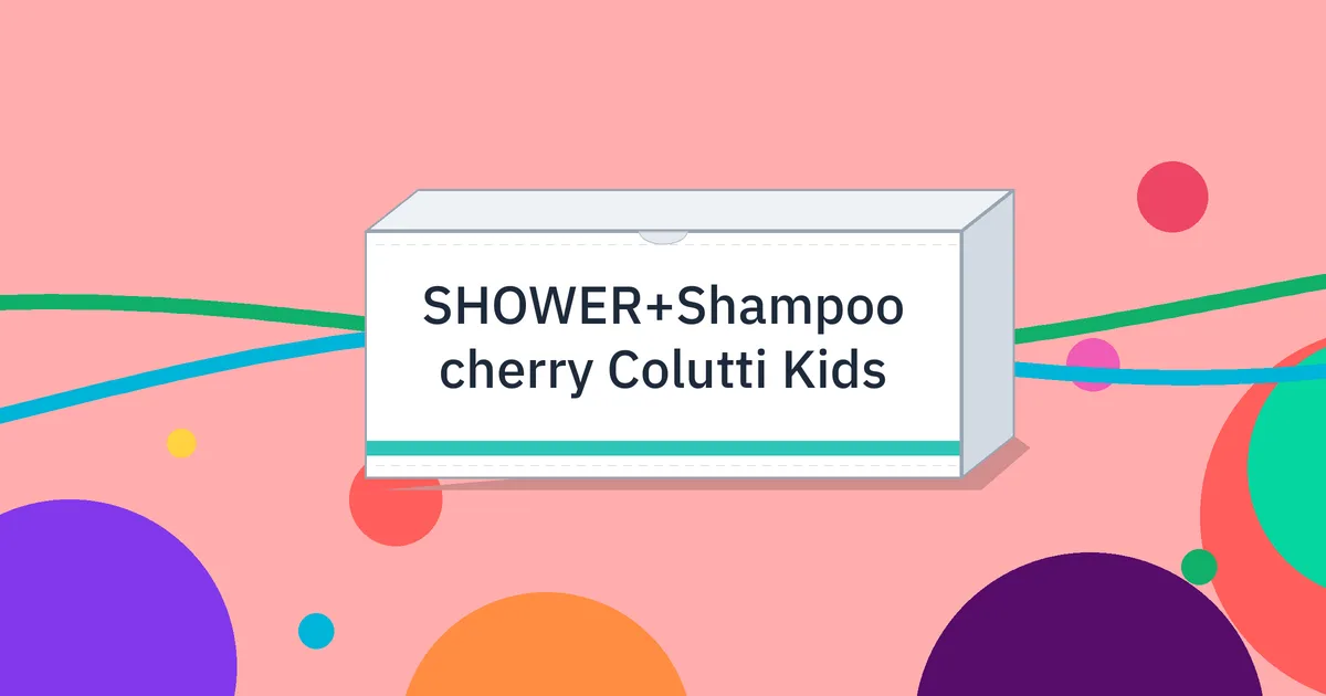 Symbolbild: Packung mit der Aufschrift SHOWER+Shampoo cherry Colutti Kids (PZN 11349326) – Verfügbarkeit und Bezug in Apotheken in Frankfurt am Main