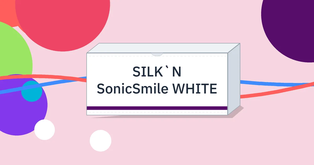 Symbolbild: Packung mit der Aufschrift SILK`N SonicSmile WHITE (PZN 17594179) – Verfügbarkeit und Bezug in Apotheken in Frankfurt am Main