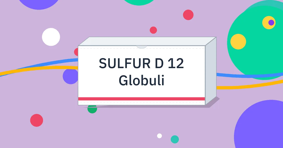 Symbolbild: Packung mit der Aufschrift SULFUR D 12 Globuli (PZN 01787309) – Verfügbarkeit und Bezug in Apotheken in Frankfurt am Main