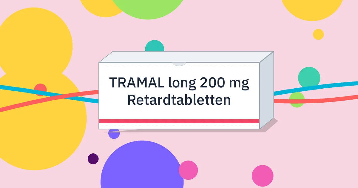 Symbolbild: Packung mit der Aufschrift TRAMAL long 200 mg Retardtabletten (PZN 00955093) – Verfügbarkeit und Bezug in Apotheken in Frankfurt am Main