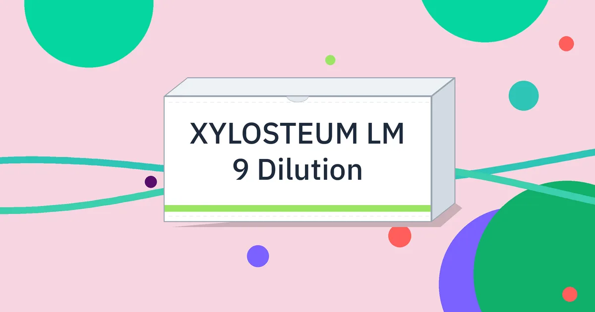 Symbolbild: Packung mit der Aufschrift XYLOSTEUM LM 9 Dilution (PZN 13284128) – Verfügbarkeit und Bezug in Apotheken in Frankfurt am Main