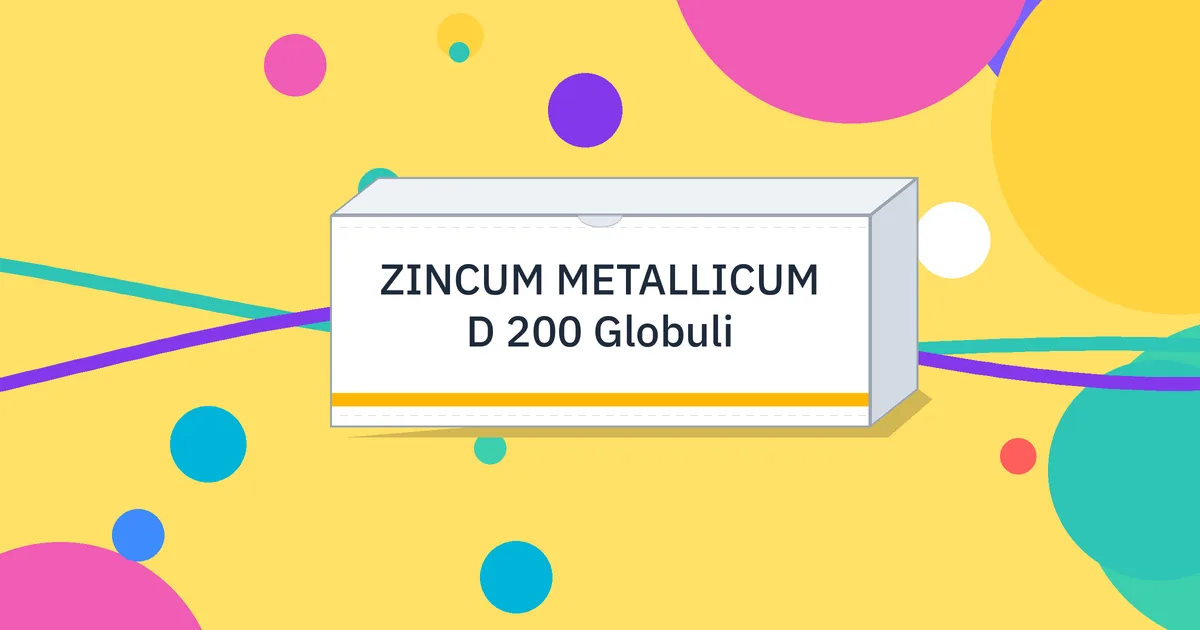 Symbolbild: Packung mit der Aufschrift ZINCUM METALLICUM D 200 Globuli (PZN 04242728) – Verfügbarkeit und Bezug in Apotheken in Frankfurt am Main