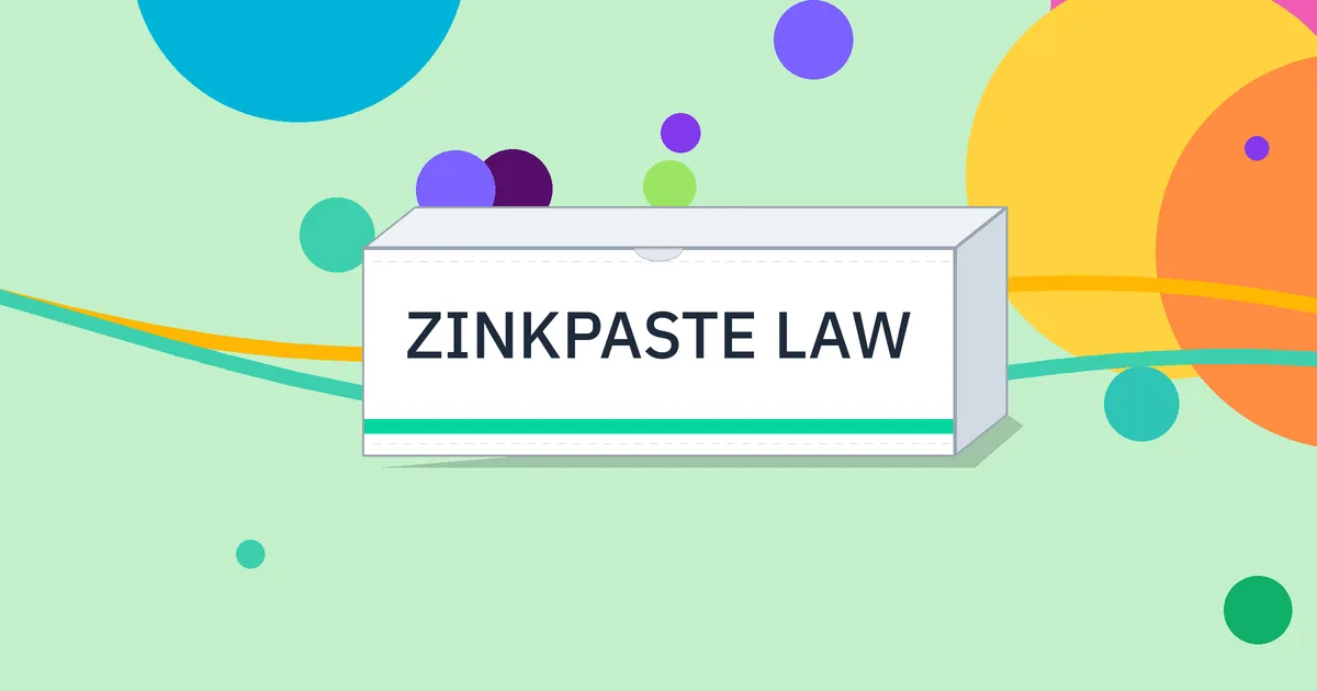 Symbolbild: Packung mit der Aufschrift ZINKPASTE LAW (PZN 04909204) – Verfügbarkeit und Bezug in Apotheken in Frankfurt am Main